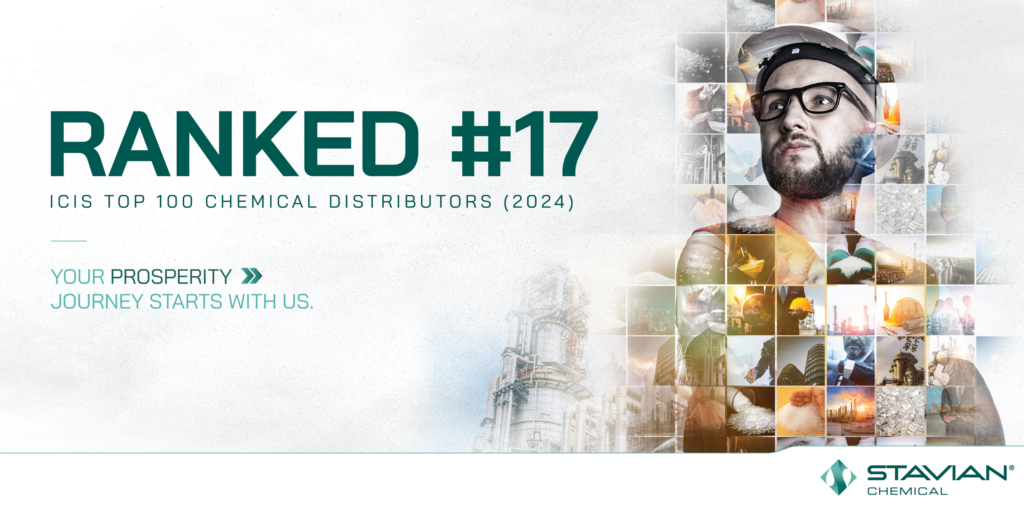 Stavian Chemical climbing to 17th place on the ICIS 2024 TOP 100 ...