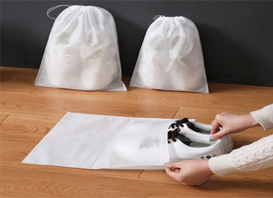 HEAT-SEALED NON-WOVEN DRAWSTRING BAG - Stavian Packaging
